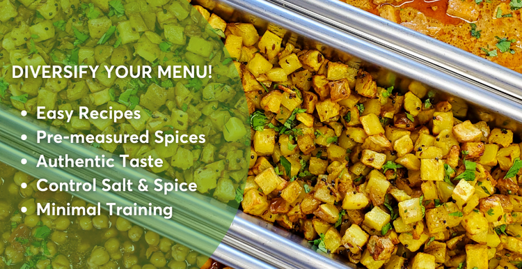 Indian food in food service menus – Flavor Temptations